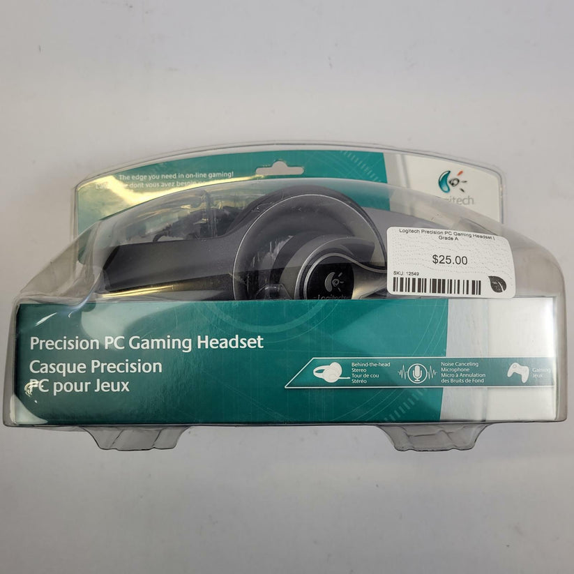 Logitech Precision PC Gaming Headset | Grade A – Comprenew Refurbished ...